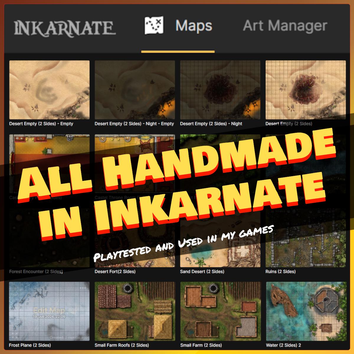 100+ D&D Map Pack - Handmade - Inkarnate Battle Maps, Dnd Maps ...