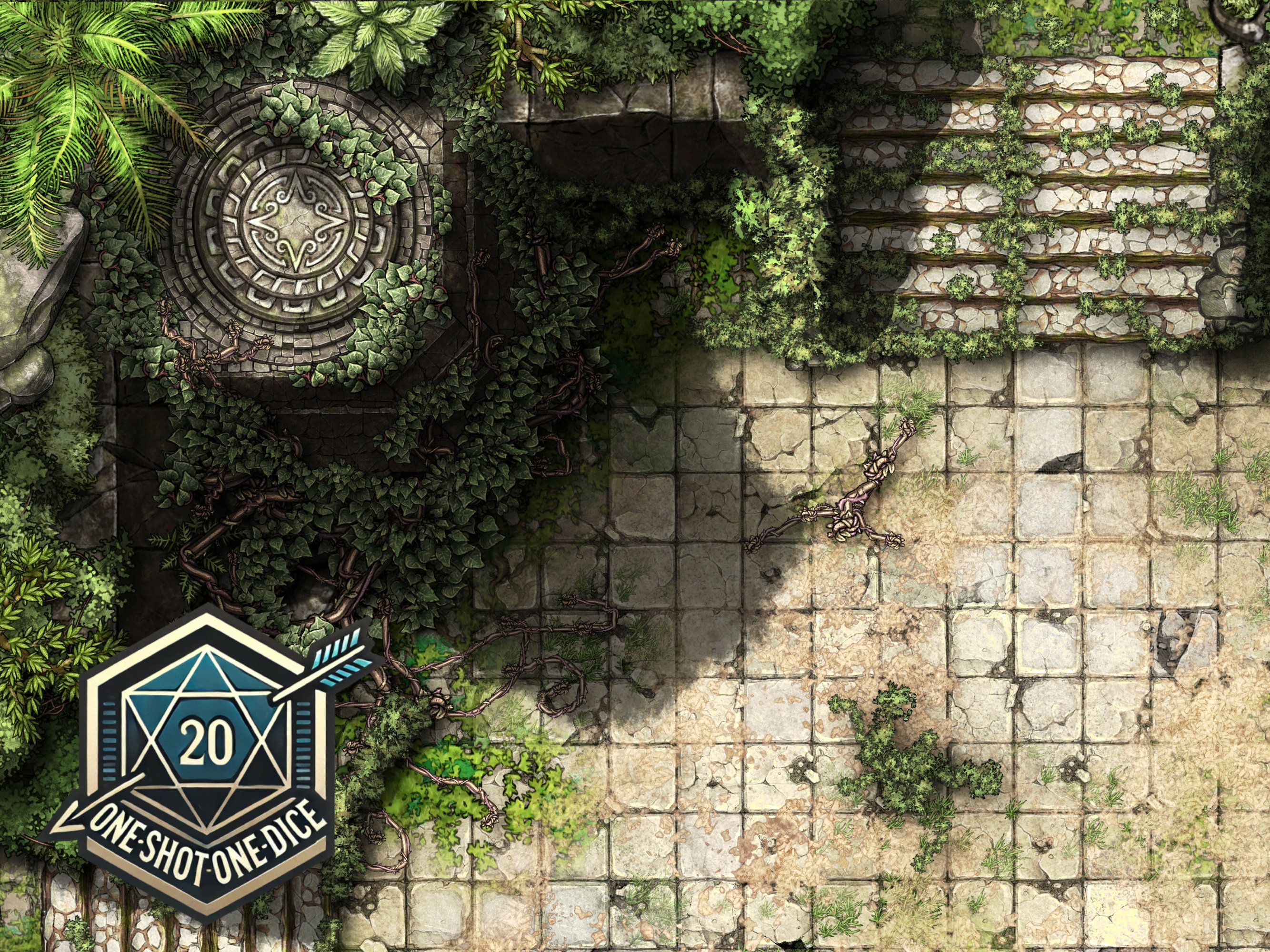 Jungle Temple + Arena Map Bundle - 4k, Dnd, Dungeons and Dragons ...