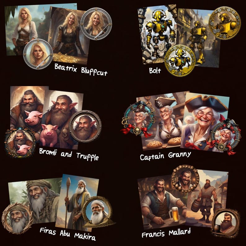 25 D&D Npcs Ebook (PDF) - Volume 1 - for Your Fantasy Roleplaying Table ...