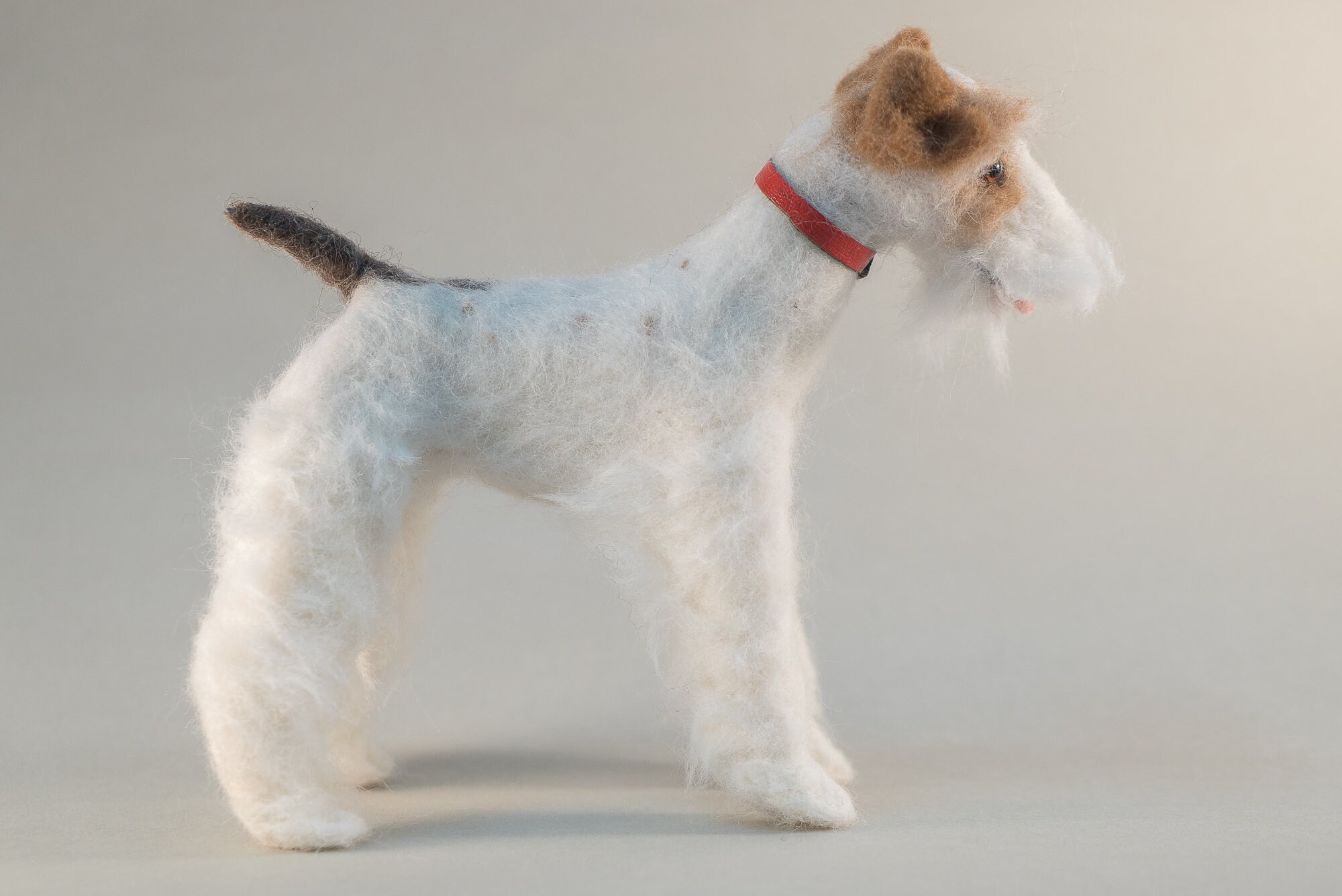 Needle Felted Animal, Dog, Wire Hair Fox Terrier "asta", Portfolio ...
