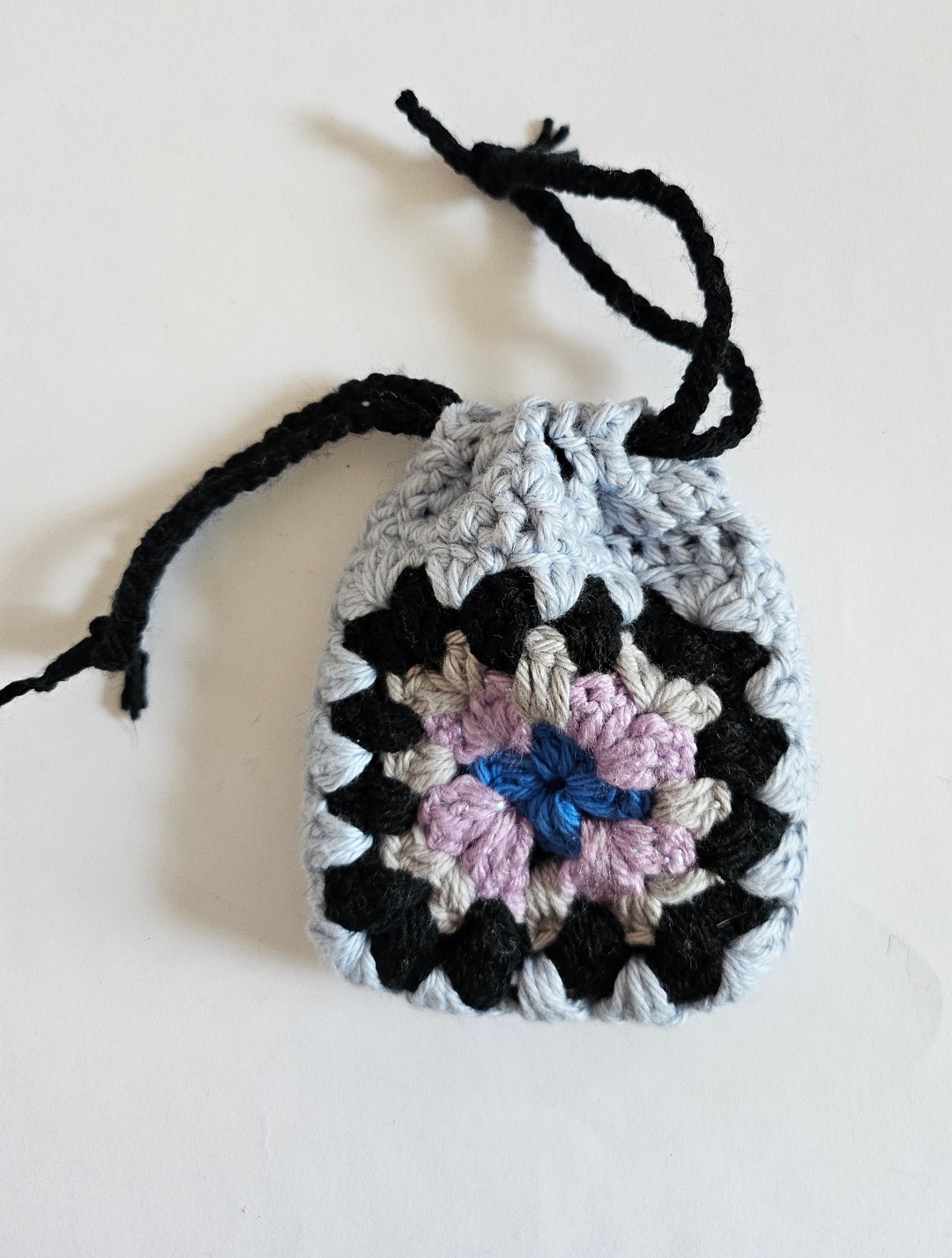 Crochet Granny Square Pouch - Etsy
