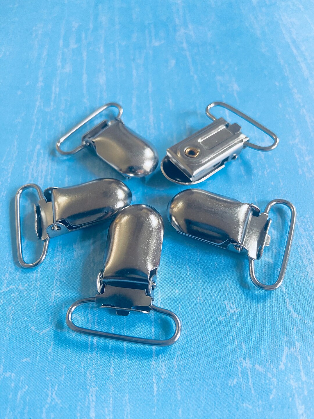 Metal Suspender Clip-pacifier Clips-pacifier Holder Clip-diy Suspender ...