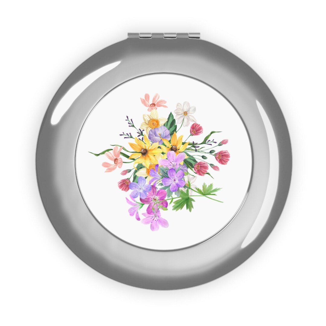 Compact Travel Mirror, Cute Compact Mirror, Stylish Travel Mirror ...