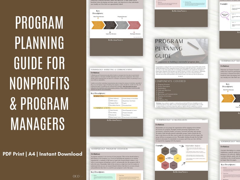 Program Plan Development for Nonprofits, Program Evaluation, & Grant ...