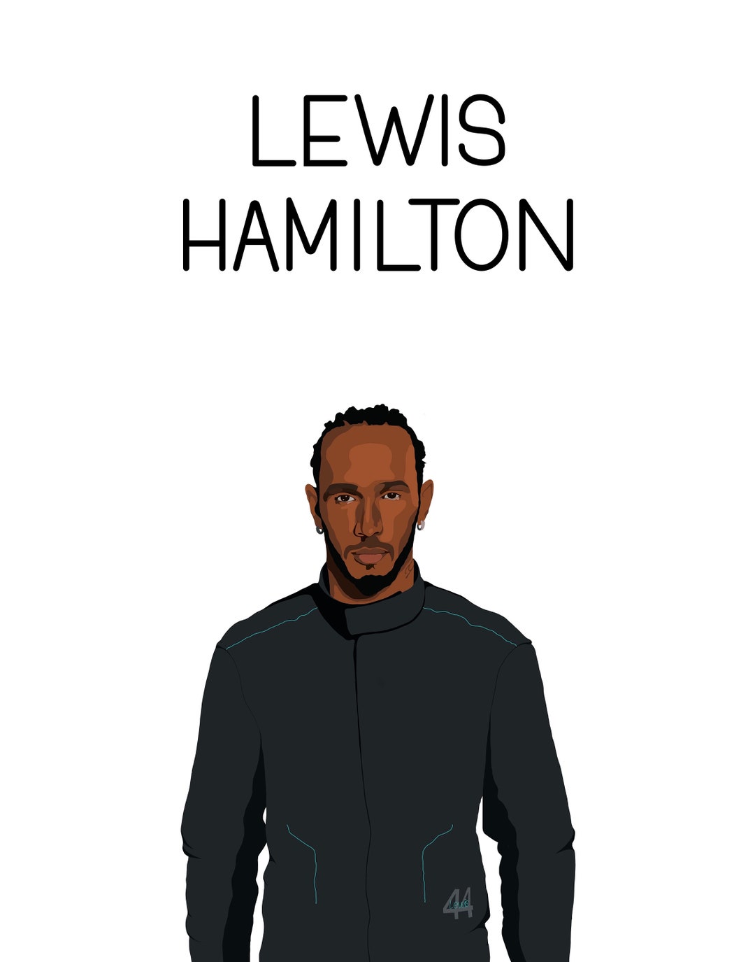 Lewis Hamilton Wall Art, Digital Download - Etsy