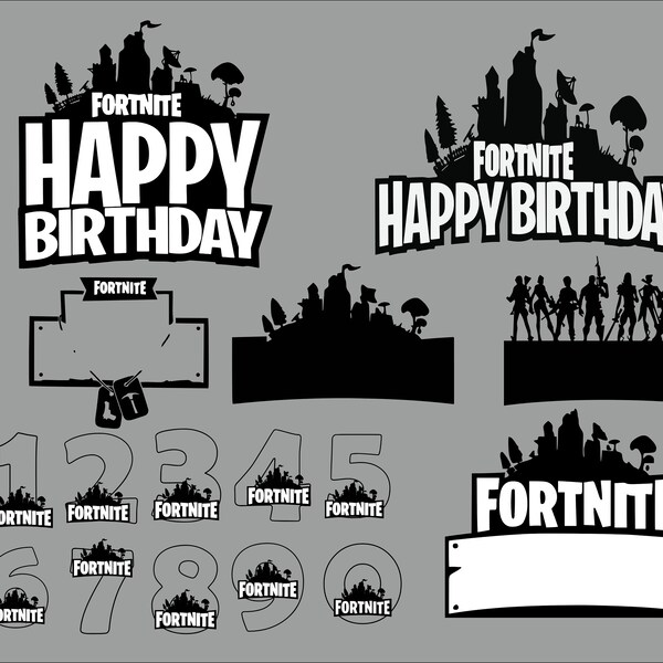 Fortnight Svg - Etsy
