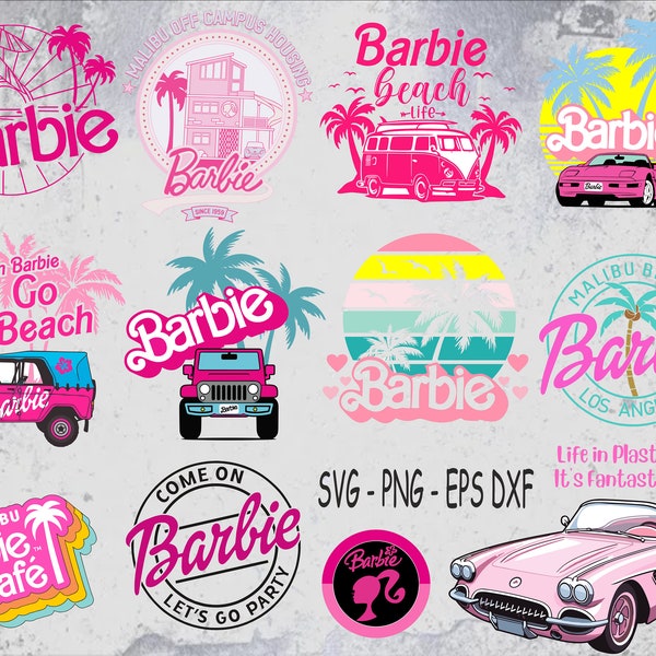 Barbie Svg - Etsy