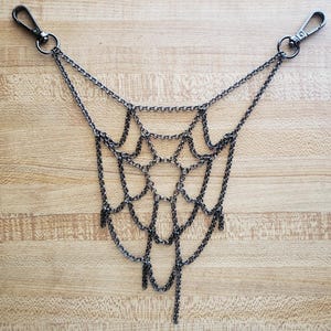 Spiderweb Belt Loop Chain - Etsy