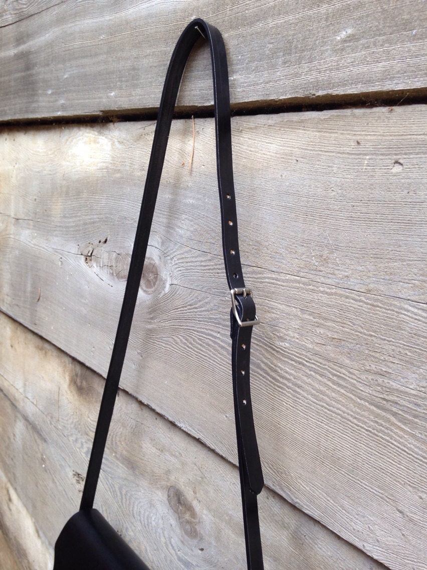 Spiderweb Purse With Strap Black Hand Tooled Leather | Etsy