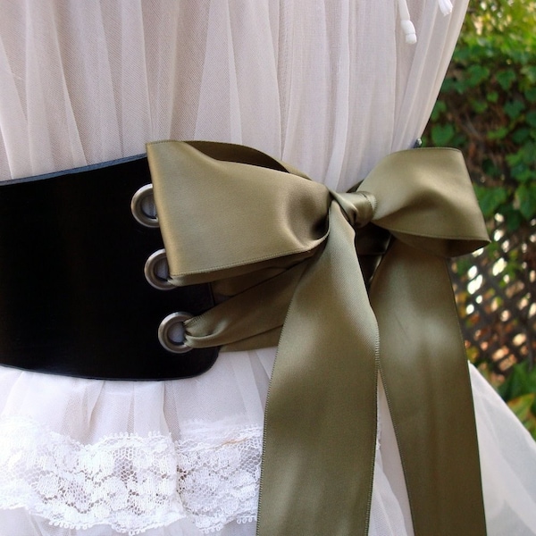 Ribbon Corset - Etsy