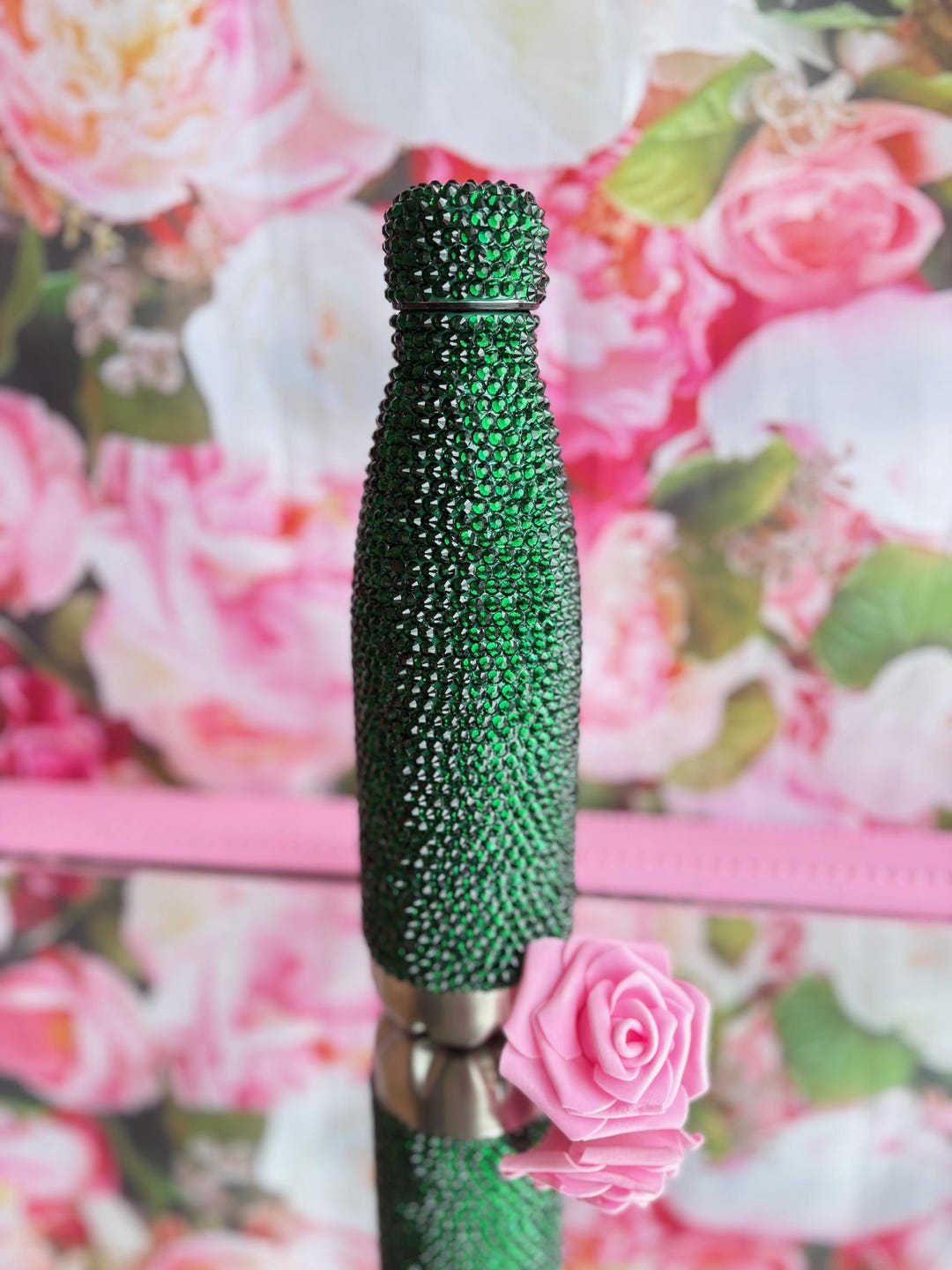 Bling 17 Oz Water Bottle | Sparkly Rhinestone Drink Bottle ...