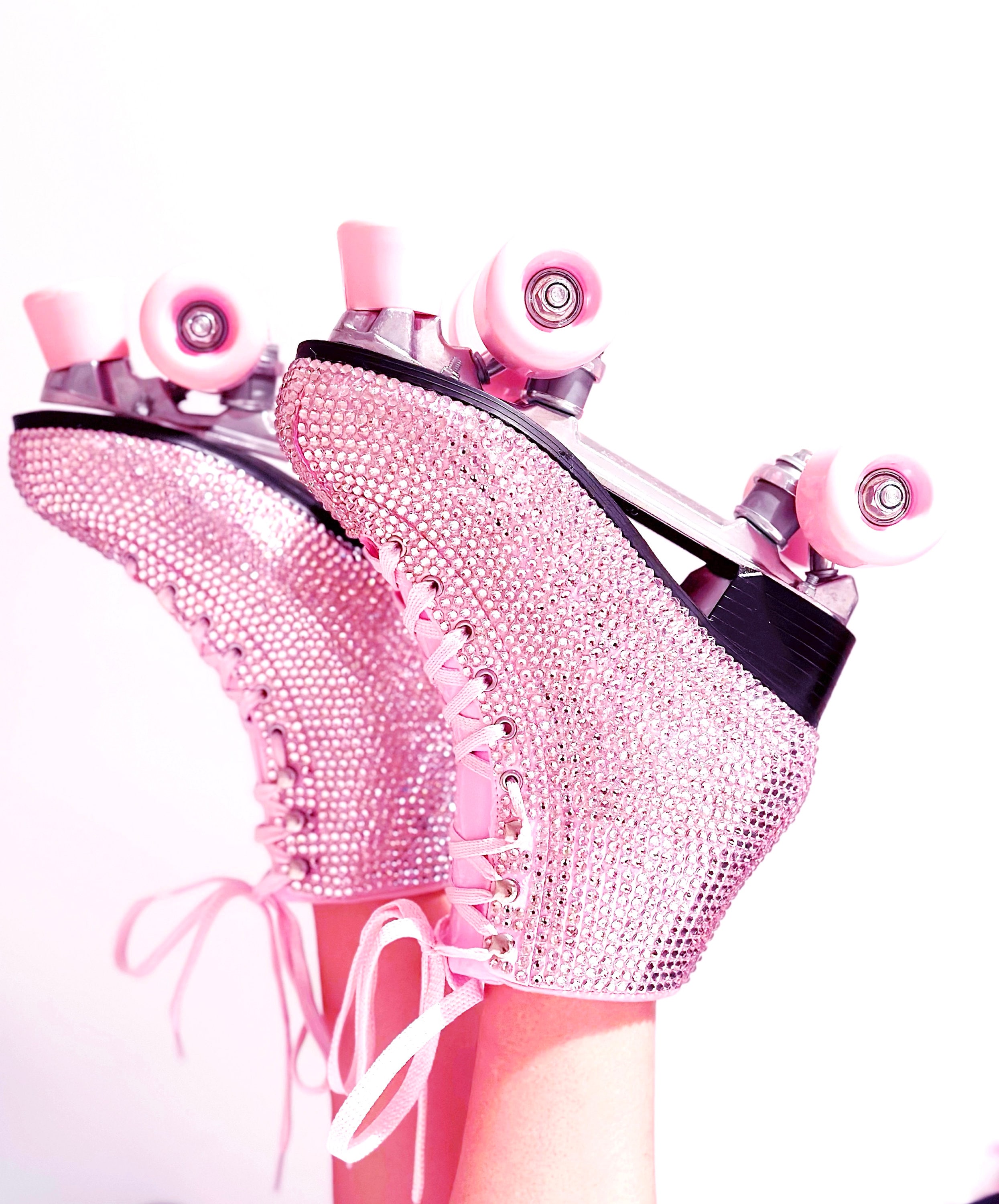 Custom Bling Roller Skates: Sparkly Rhinestone Glam Derby Skates - Etsy