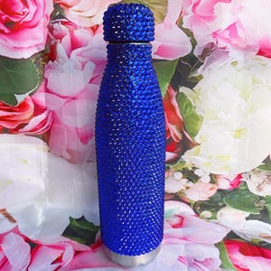 Bling 17 Oz Water Bottle | Sparkly Rhinestone Drink Bottle ...