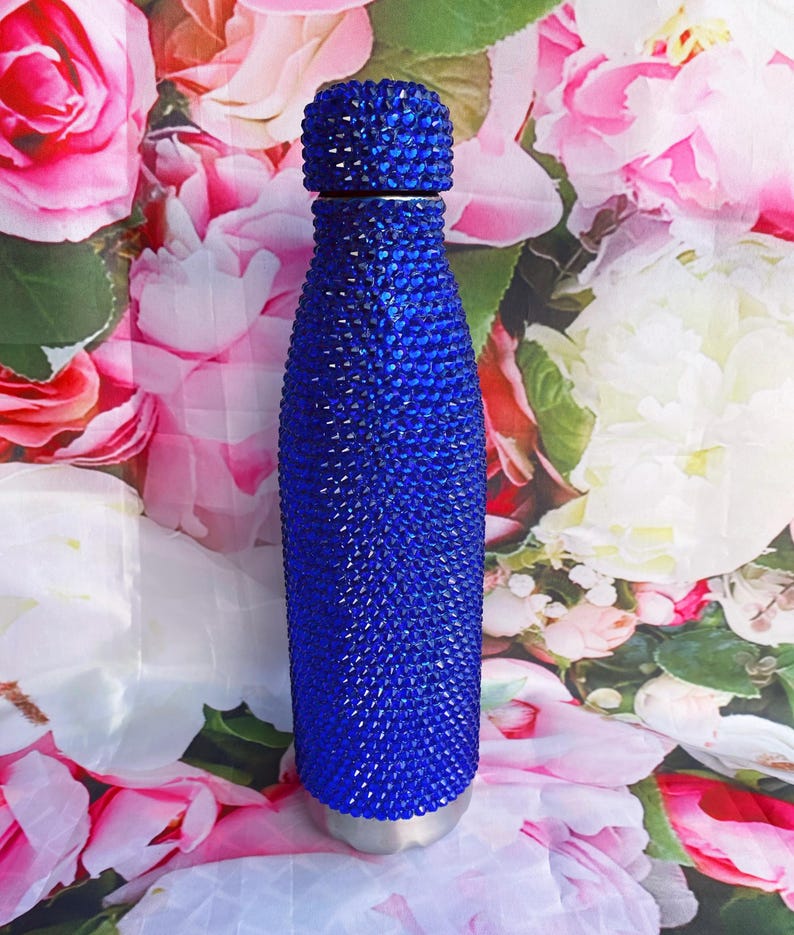 Bling 17 Oz Water Bottle | Sparkly Rhinestone Drink Bottle ...