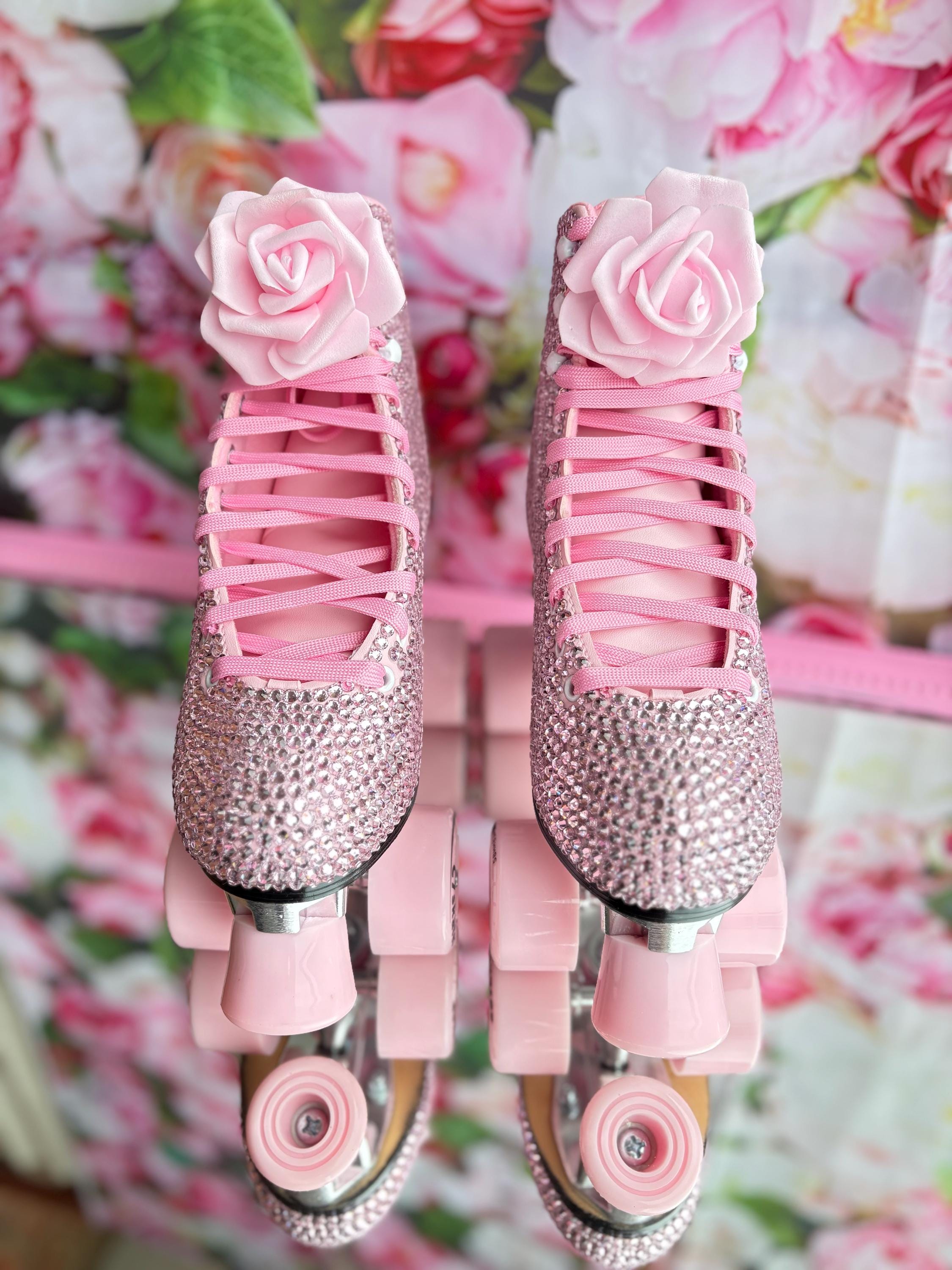 Custom Bling Roller Skates: Sparkly Rhinestone Glam Derby Skates - Etsy