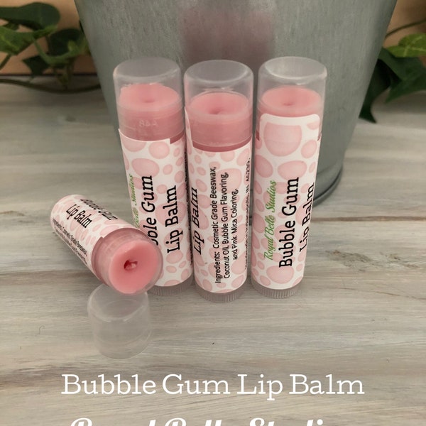 Bubble Gum Lip Balm - Etsy