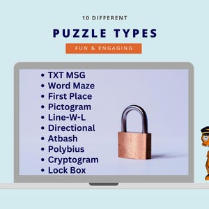 Printable Escape Room for Kids, Camping Escape Kit, DIY Escape Room ...