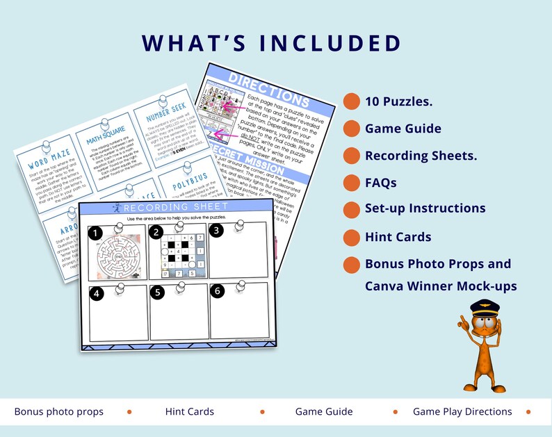 Escape Room Printable for Kids, Halloween Witch Scavenger Hunt for ...