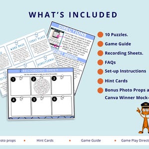 Printable Escape Room for Kids, Camping Escape Kit, DIY Escape Room ...
