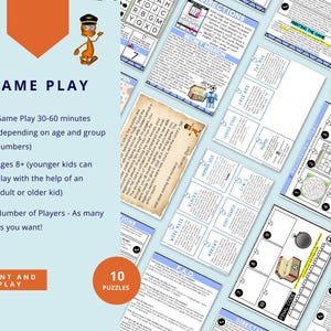 Printable Escape Room for Kids, Soccer Escape Kit, DIY Escape Room ...