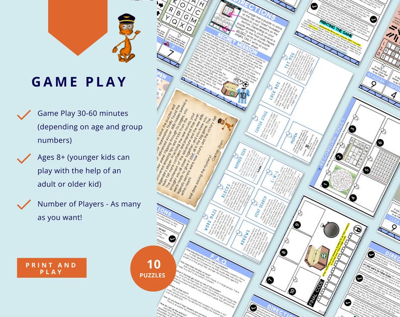 Printable Escape Room for Kids, Soccer Escape Kit, DIY Escape Room ...