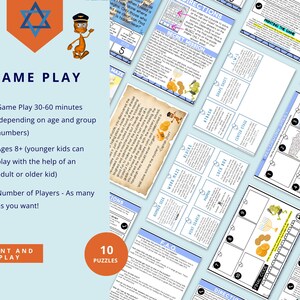 Printable Escape Room for Kids, Hanukkah Escape Kit, DIY Escape Room ...