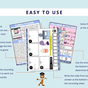 Printable Escape Room for Kids, Boba Tea Mystery Game, Family Game ...