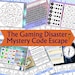 Party Printable Escape Room for Kids, Gaming Code Activity, Family Game ...