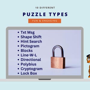 Party Printable Escape Room for Kids, Social Media Influencer, Family ...