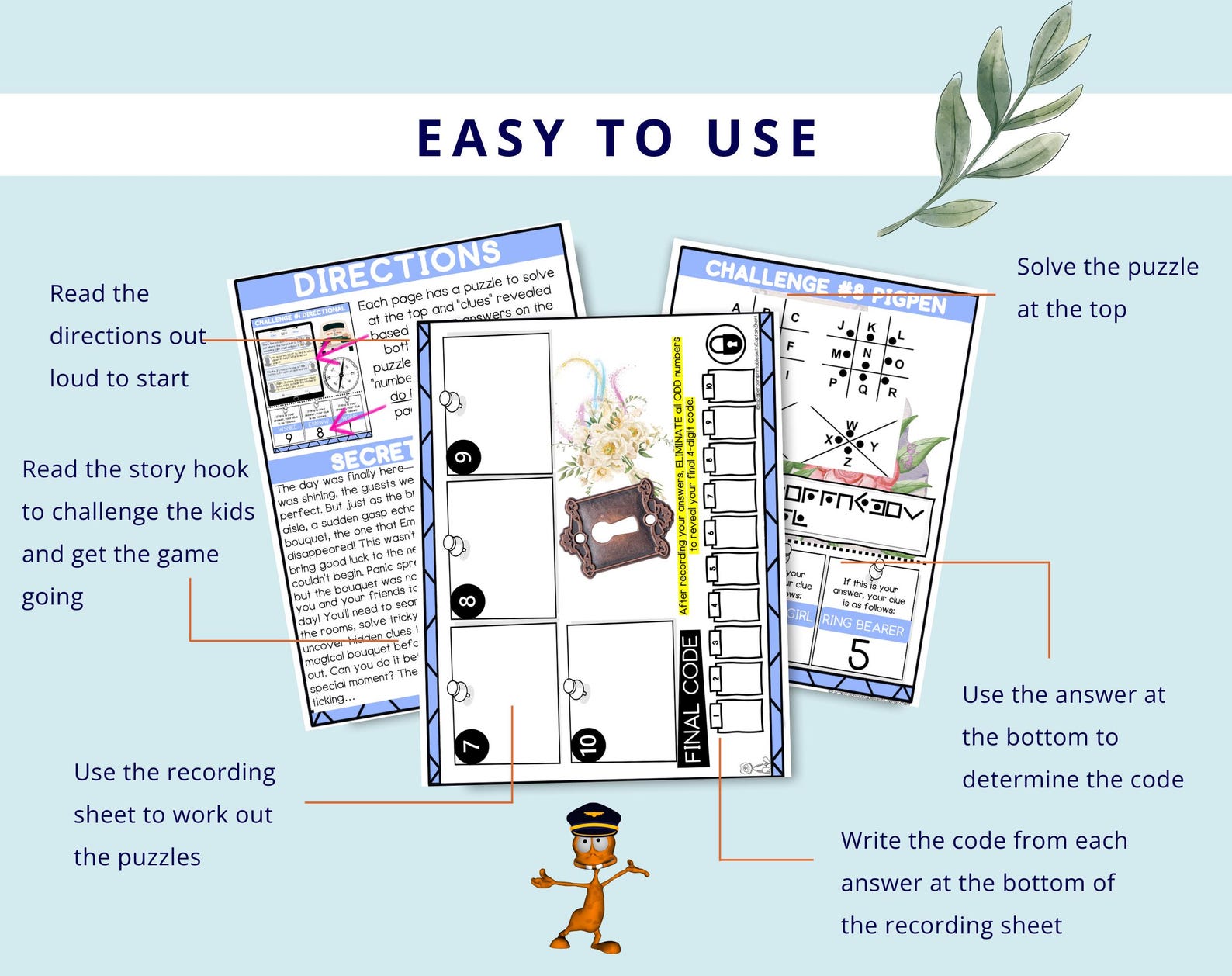 Wedding Escape Room Printable for Kids, Wedding Activity Kids, Kids ...