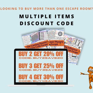 Escape Room for Kids, Scavenger Hunt for Kids, Back-to-school Game ...