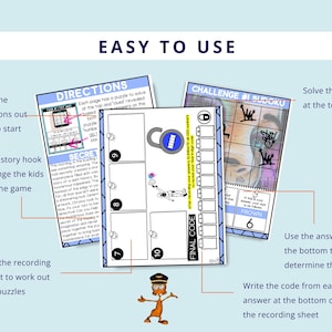 Escape Room Printable for Kids, Street Art Graffiti, Mystery Puzzle ...