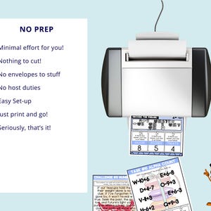 High Tea Escape Room Printable for Kids, Party Game Activity, Escape ...