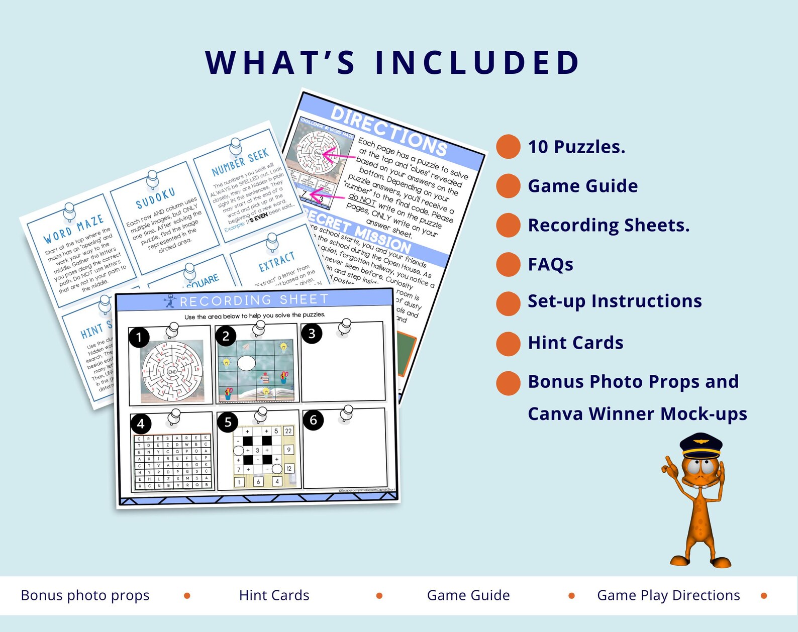 Escape Room for Kids, Scavenger Hunt for Kids, Back-to-school Game ...