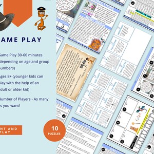 Printable Escape Room for Kids, Wizarding Escape Kit, DIY Escape Room ...