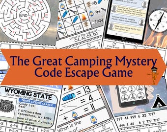 Printable Escape Room for Kids, Wizarding Escape Kit, DIY Escape Room ...
