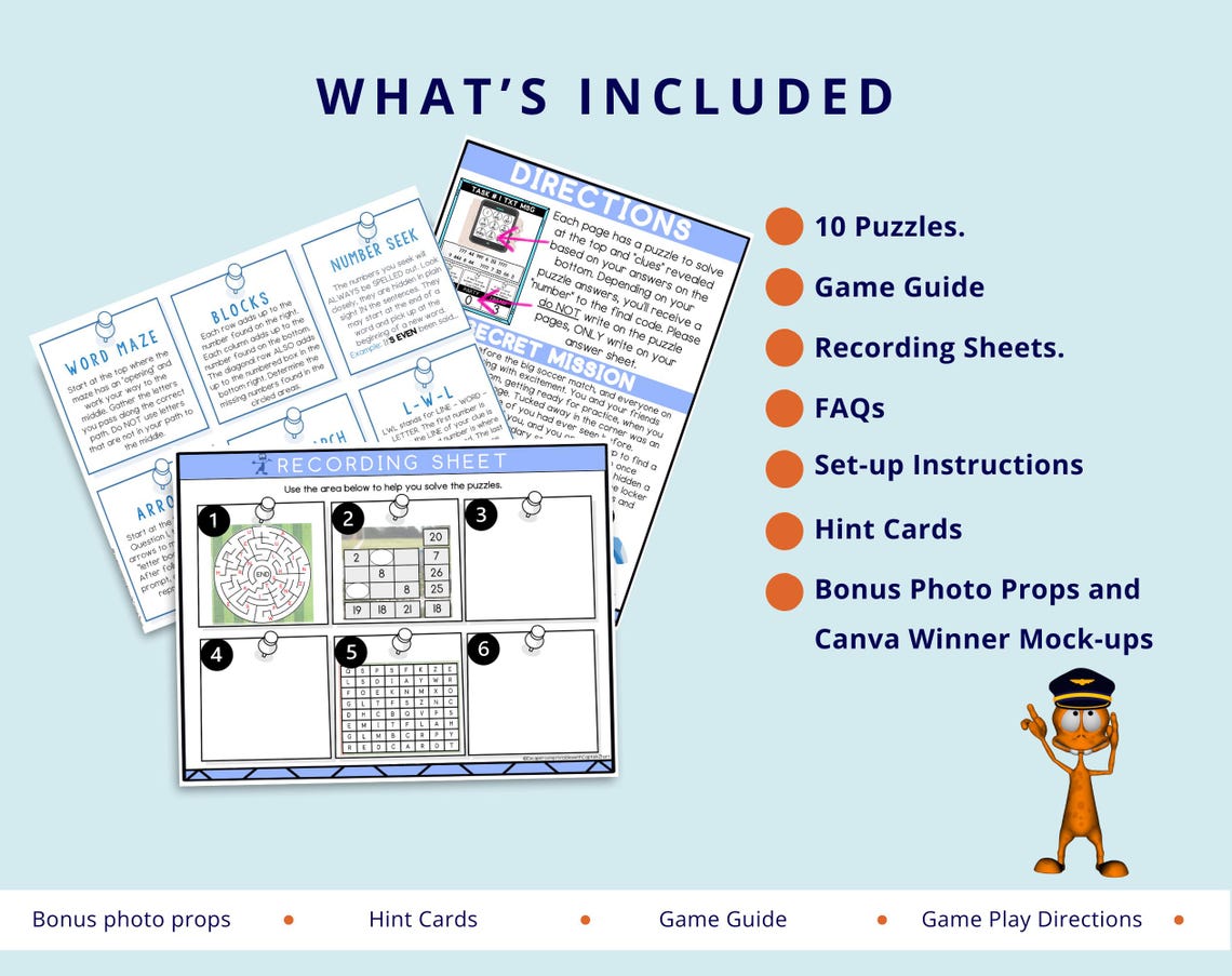 Printable Escape Room for Kids, Soccer Escape Kit, DIY Escape Room ...