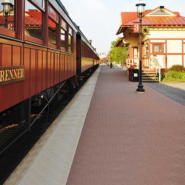 Train Station Backdrop - Etsy