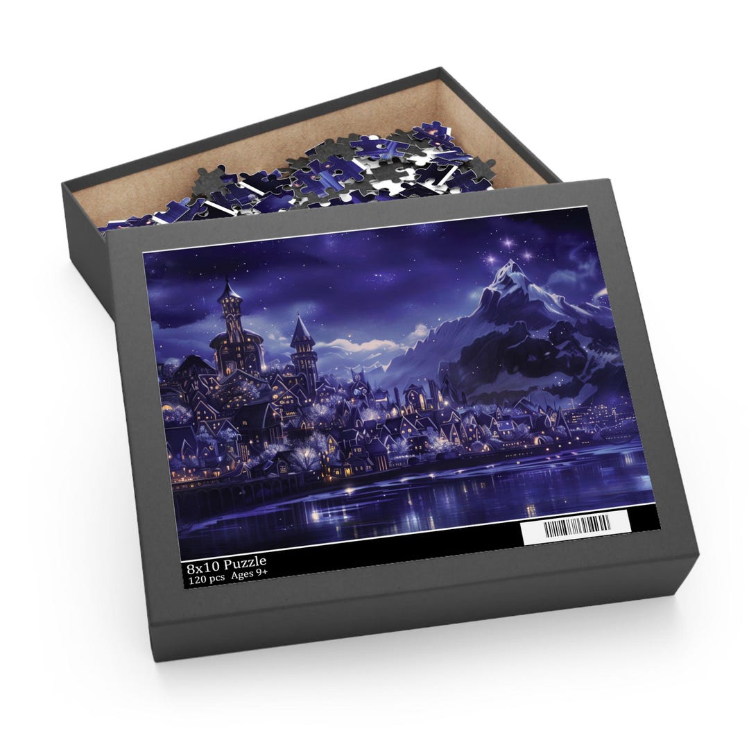 Velaris Puzzle Art ACOTAR Puzzle Fantasy Picture Puzzle SJM Merch Gift ...