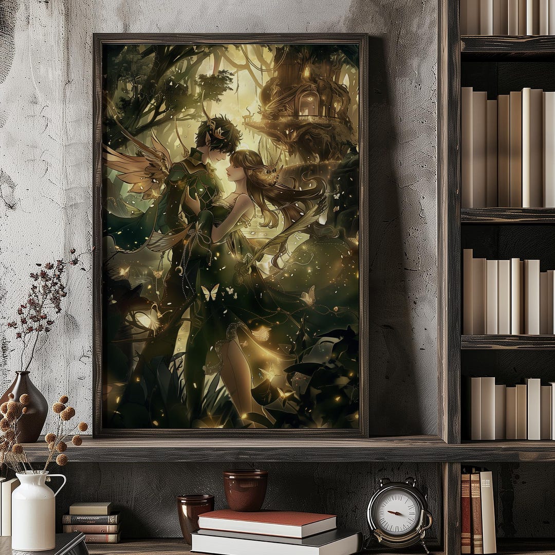 Jude and Cardan Lovers Poster the Cruel Prince Print, Elfhame Cruel ...
