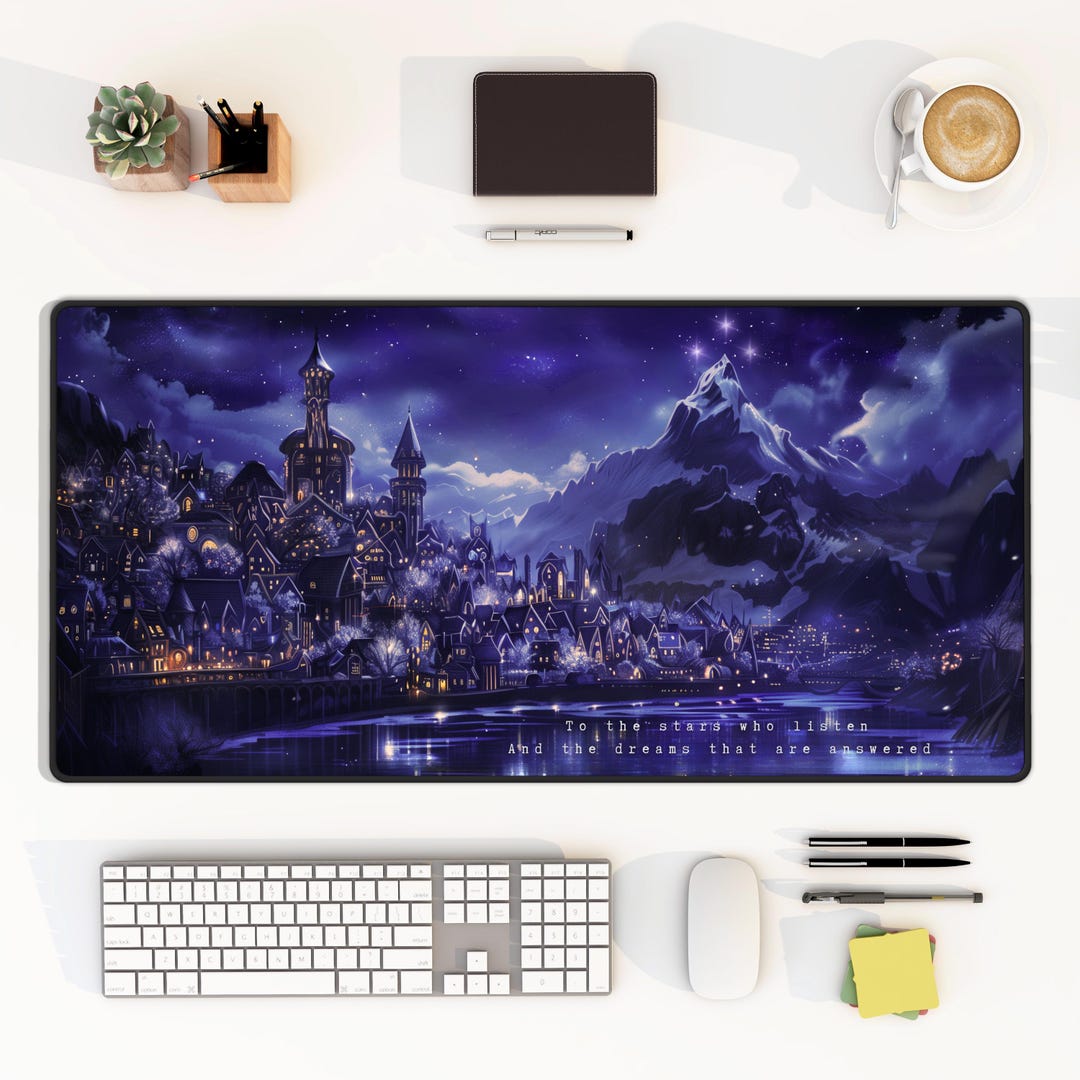 Velaris Desk Mat Acotar Mouse Pad, Night Court, City of Starlight ...
