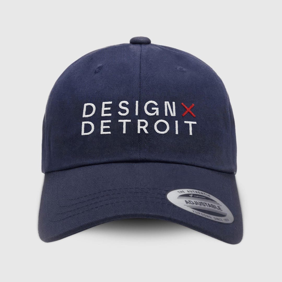 Design X Detroit "dad" Cap | Detroit | Design | UNESCO City of Design ...