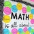 Math Bulletin Board Kit, Easy DIY Print and Cut Pieces, Math is All ...