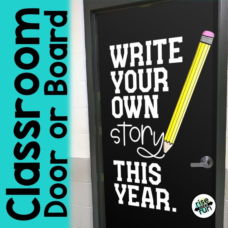 Back to School Bulletin Board Kit With Pencil, Easy DIY Print and Cut ...