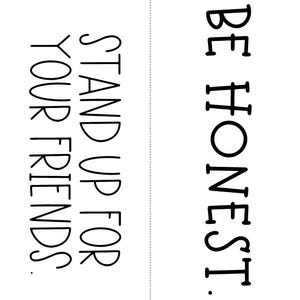 Friendship Bracelet Bulletin Board With Ways to Be a Good Friend ...