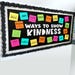 Rainbow Kindness Inspirational Bulletin Board Kit Classroom Library ...