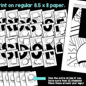 End of the School Year Classroom Banner Collaborative Coloring Sign for ...