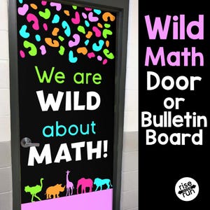 Math Classroom Door Display Printable Decoration or Bulletin Board ...