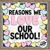 Sweet Heart Candy Valentine's Day Bulletin Board Kit February Classroom ...