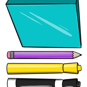 Visual Supply Cards to Show Students What You Need for Class Today in ...